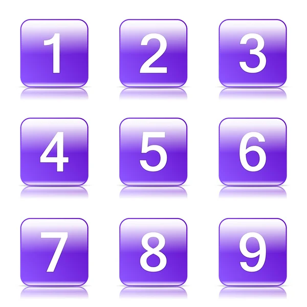 Numbers Counting Icon Set Stock Vector by ©rizwanali3d 70190487