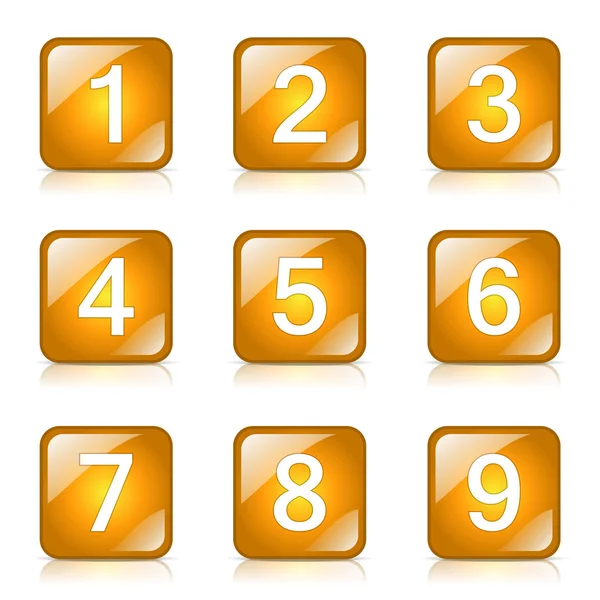 Numbers Counting Icon Set Stock Vector by ©rizwanali3d 70190487
