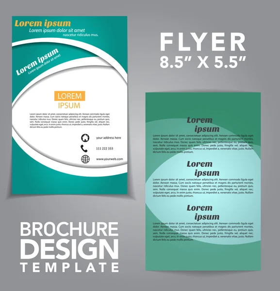 Tri fold optical shop brochure design template Stock Vector Image by ...