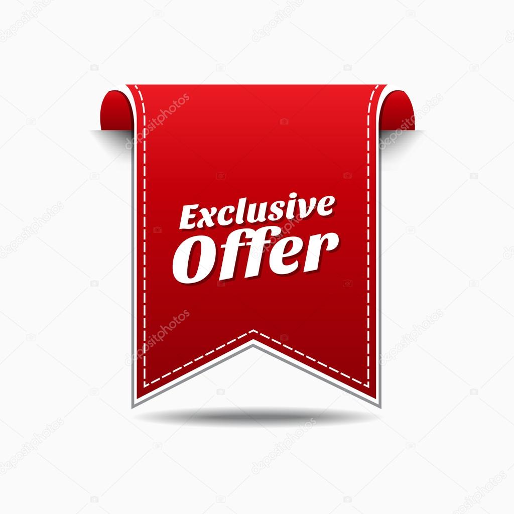 Exclusive Offer Icon Design — Stock Vector © rizwanali3d #80067740 Exclusive Offer Icon Design — Stock Vector © rizwanali3d #80067740