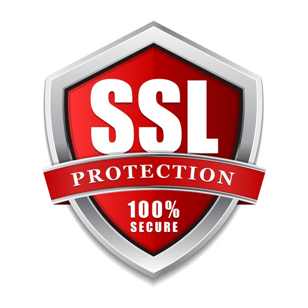 Ssl Protection Secure Shield Icon Stock Vector Image By ©rizwanali3d