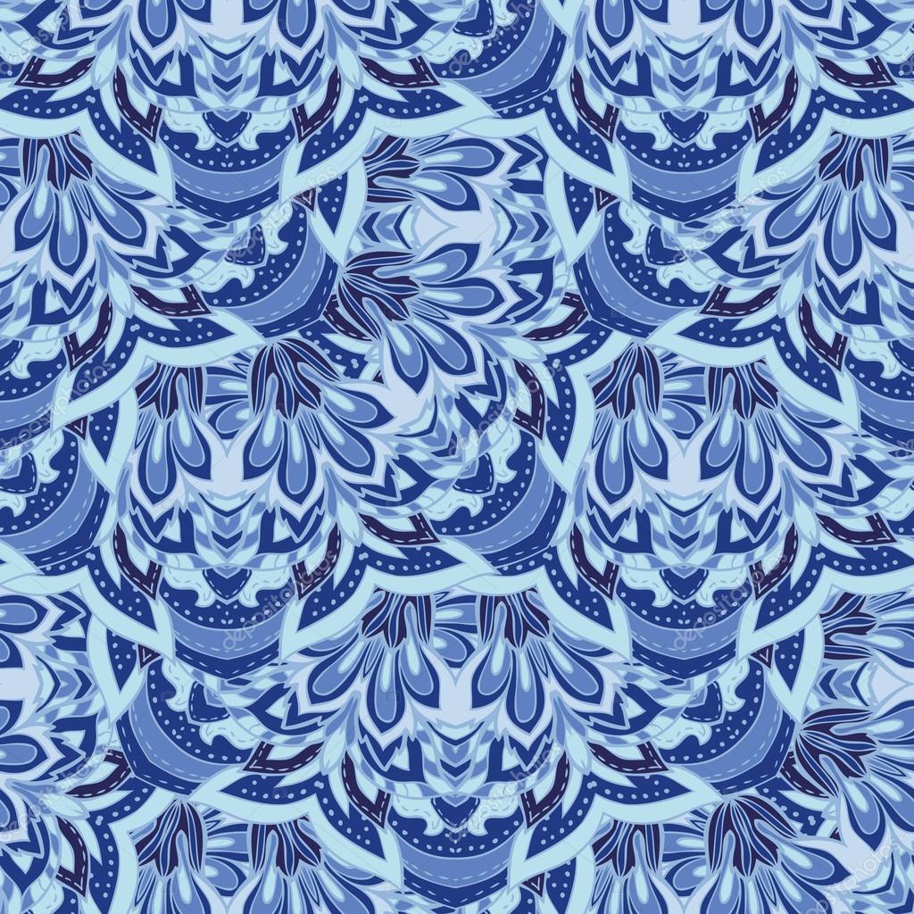 Texture with abstract blue pattern Stock Vector Image by ©Ann_art #70285203