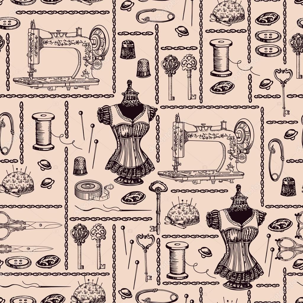 Vintage Sewing Supplies