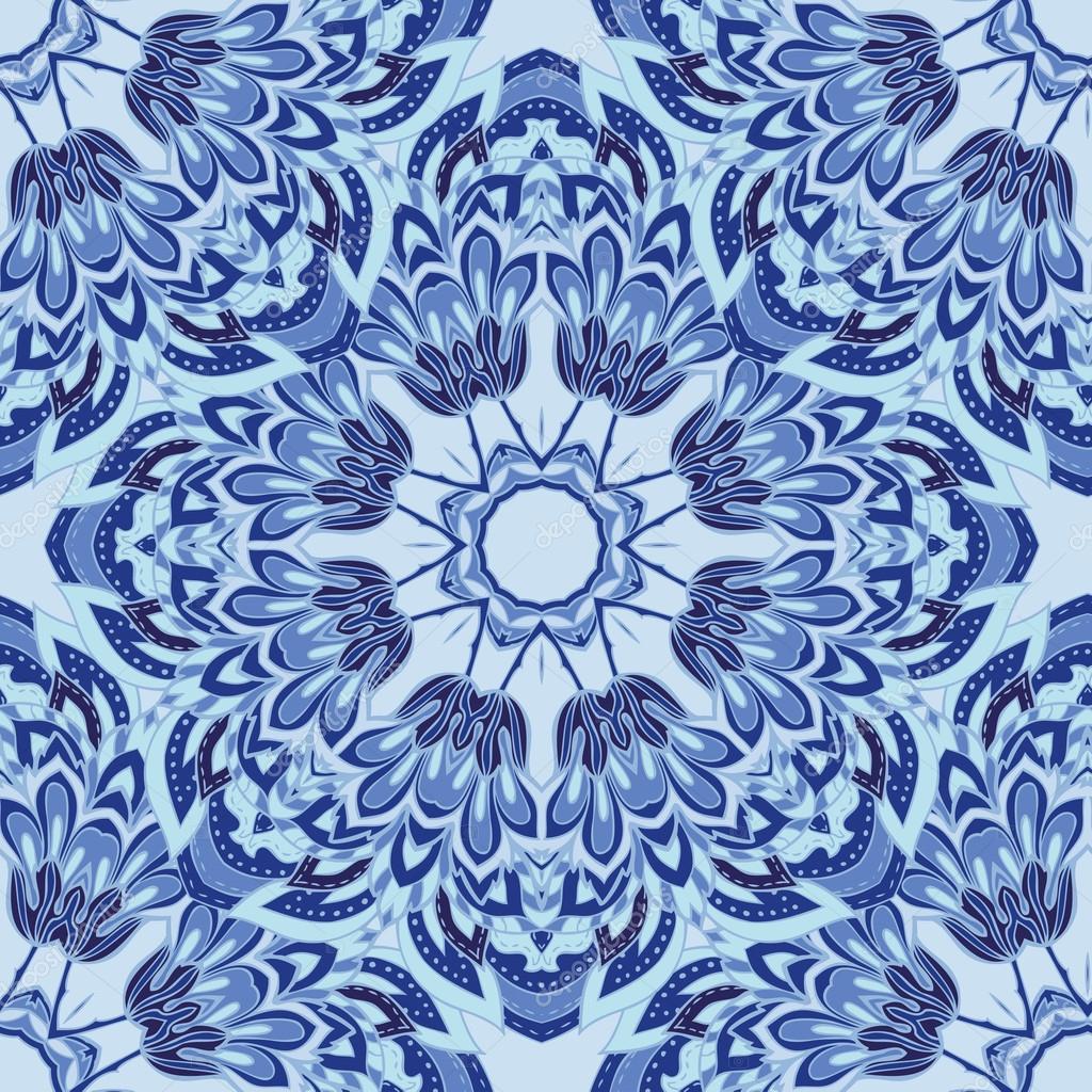 Texture with abstract blue pattern Stock Vector Image by ©Ann_art #71108197