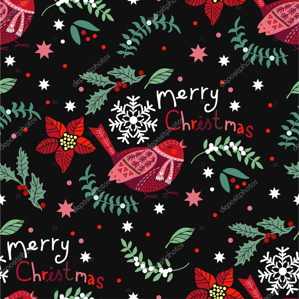 Decorative Christmas motifs Stock Vector by ©Ann_art 86244218