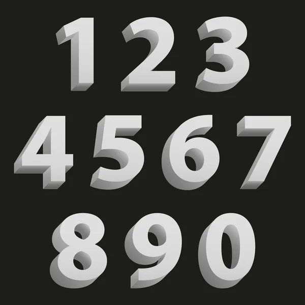 Numbers 3d Vector Art Stock Images | Depositphotos