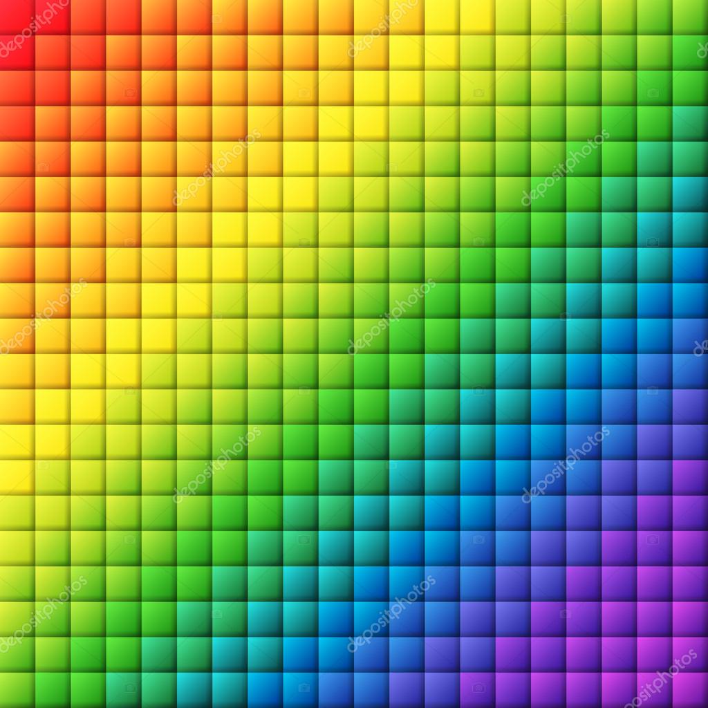 Rainbow tile background — Stock Vector © ggebl #67252773