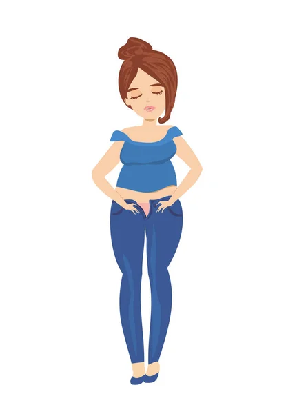Female Weight Gain Animation