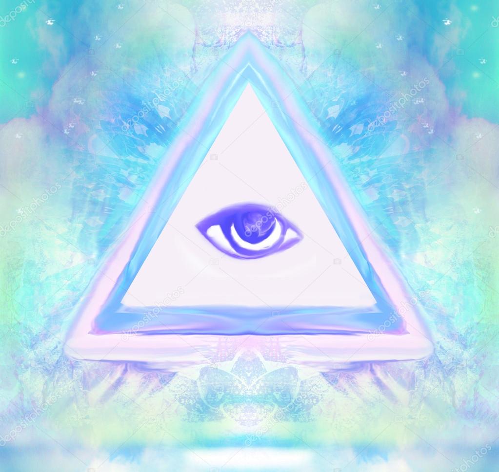 All seeing eye — Stock Photo © JackyBrown #54746585