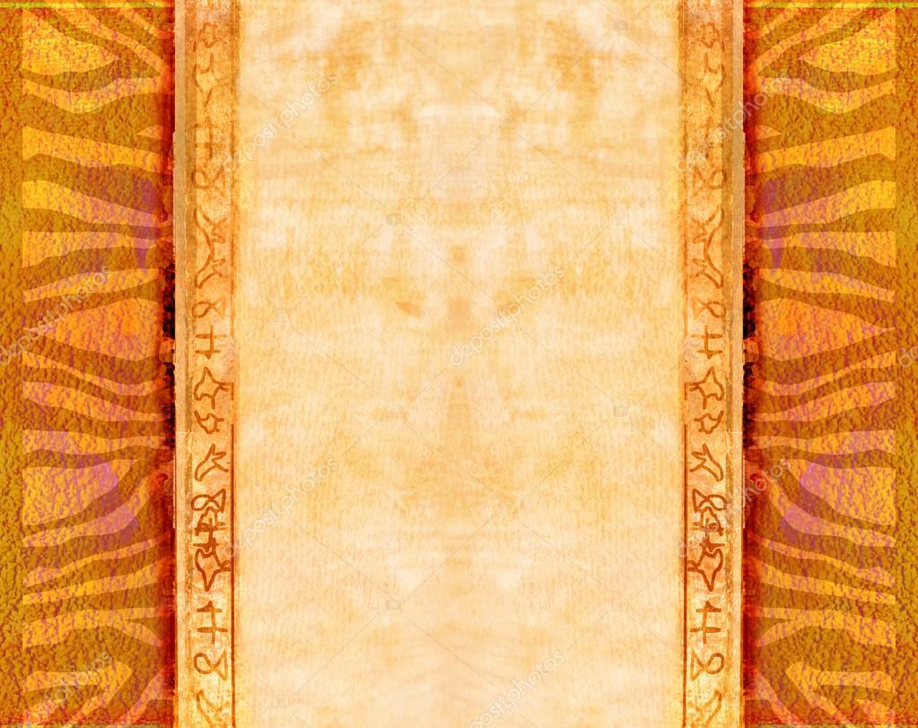 Grunge background - african traditional patterns Stock Photo by ...