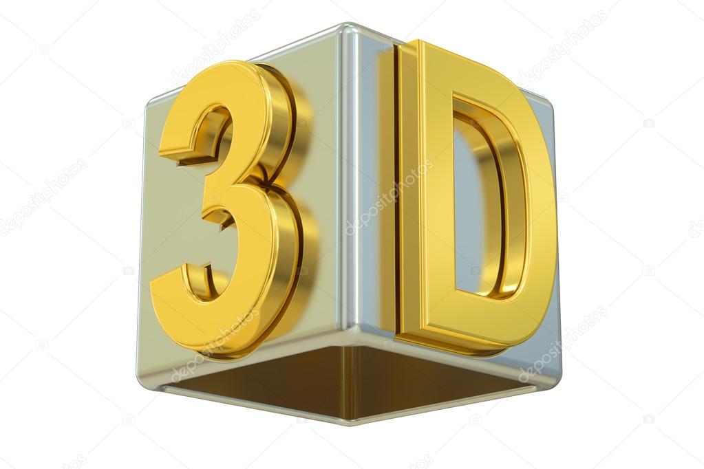3D logo, 3D rendering Stock Photo by ©alexlmx 111731376