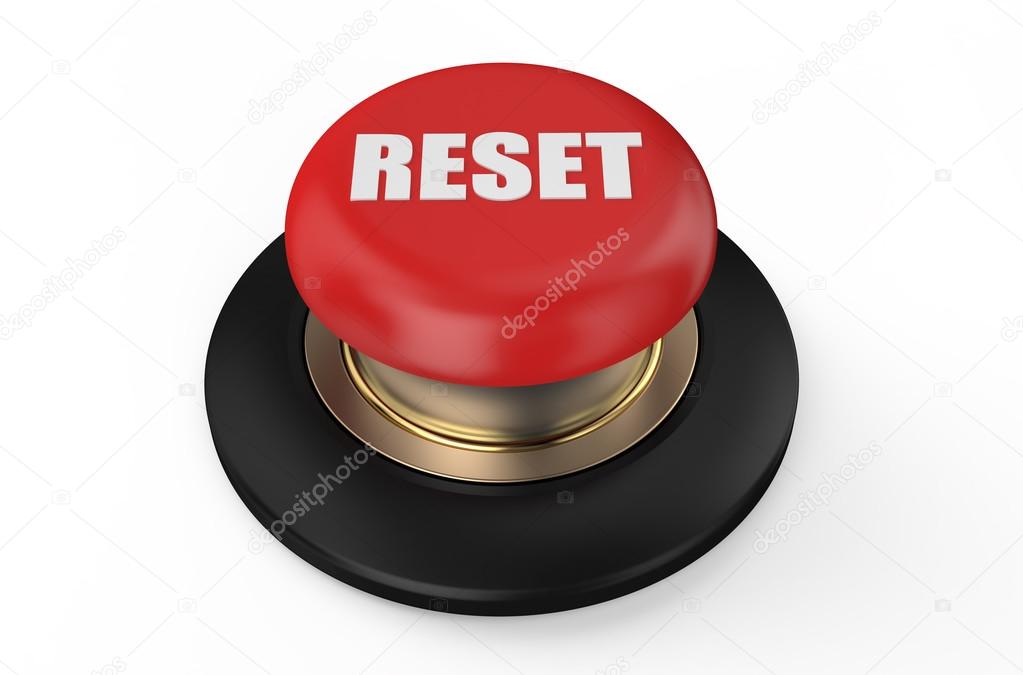 Reset red button — Stock Photo © alexlmx #71790045 Reset red button — Stock Photo © alexlmx #71790045