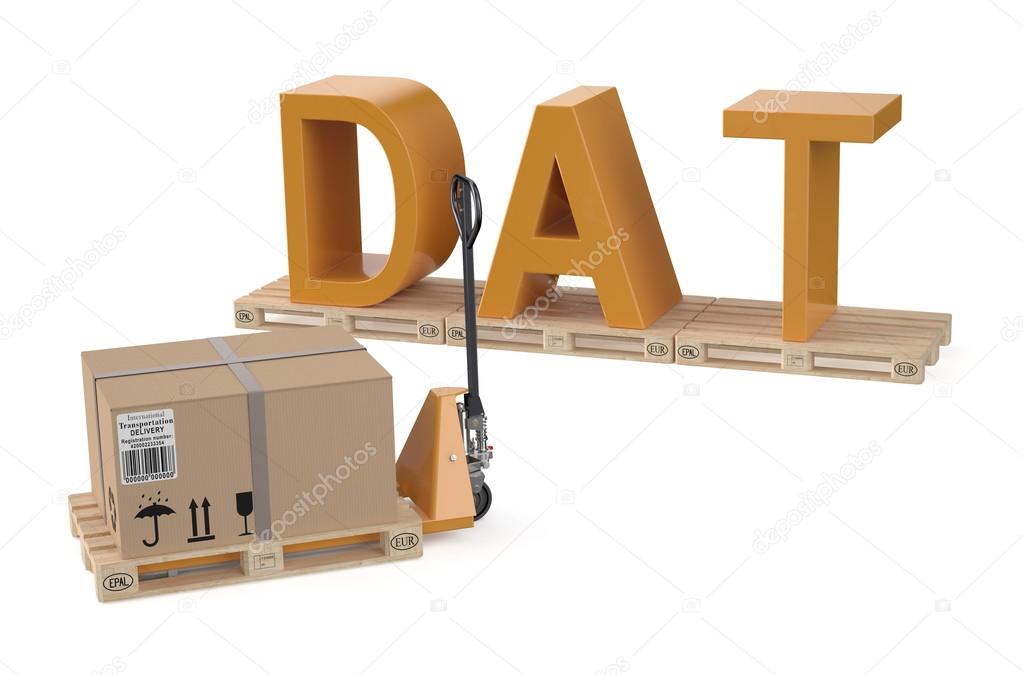 DAT concept — Stock Photo © alexlmx #74104493