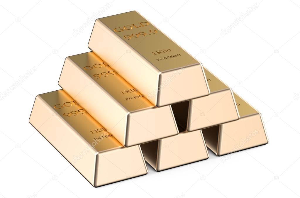 Gold bars Stock Photo by ©alexlmx 75238877