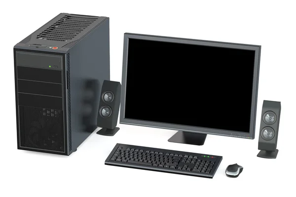Desktop computer. Isolated Stock Photo by ©karammiri 2120339