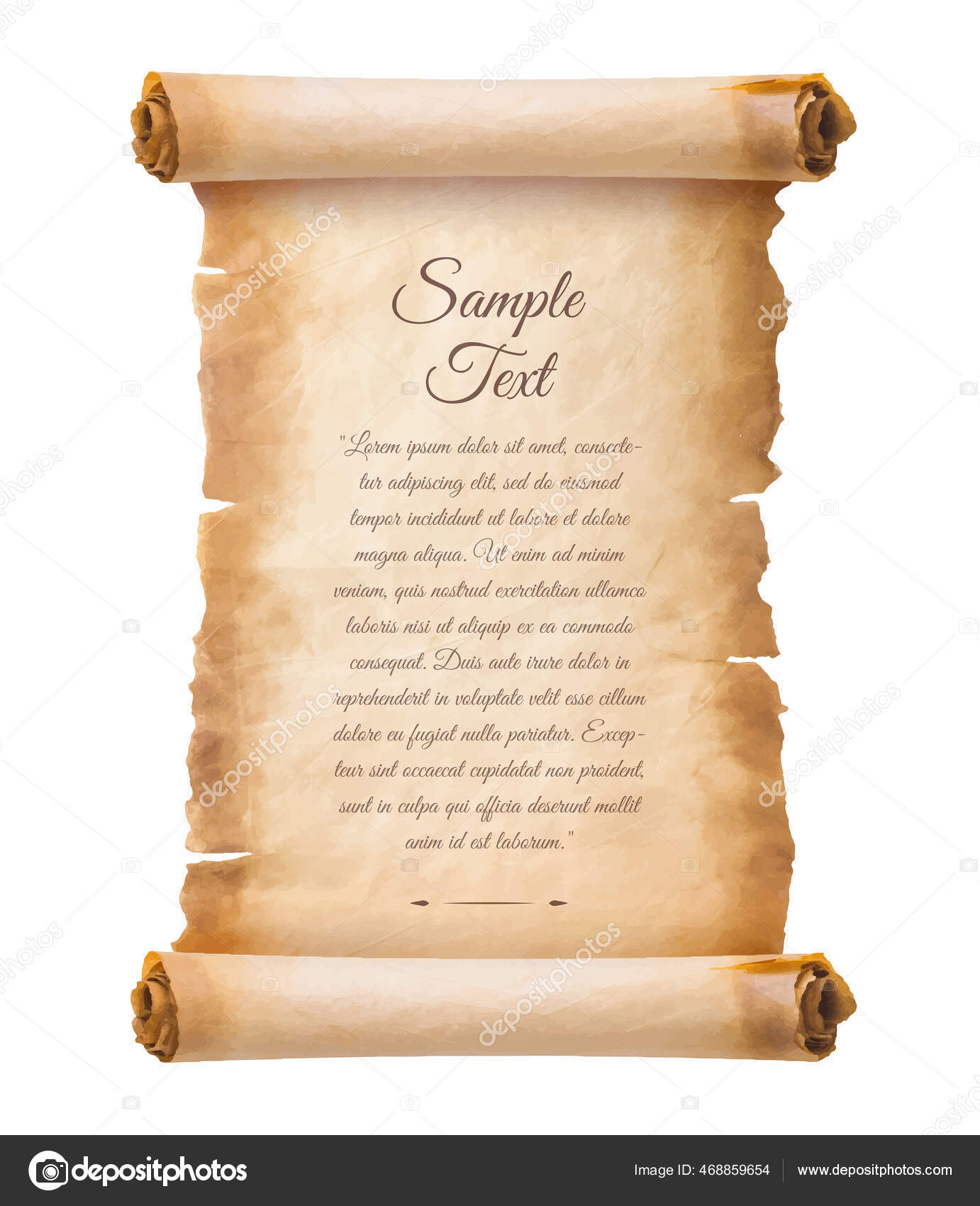 Rollo De Papel Envejecido