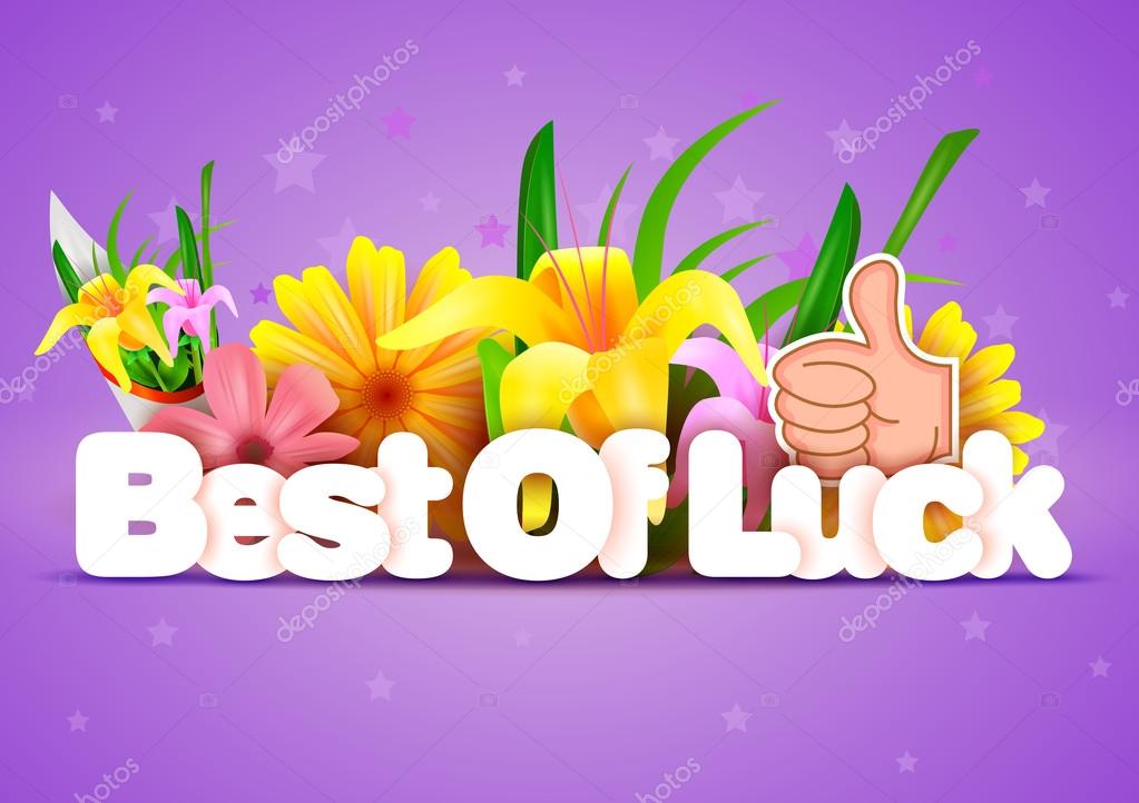 Best of Luck wallpaper background Stock Vector Image by ©stockshoppe ...