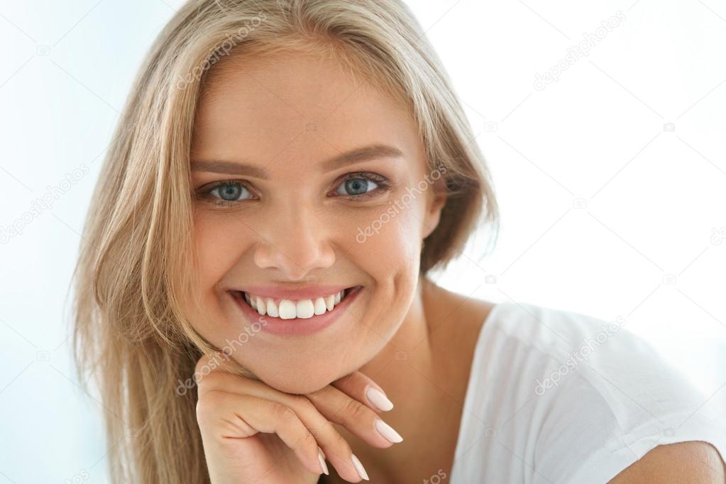 Woman Smiling Face