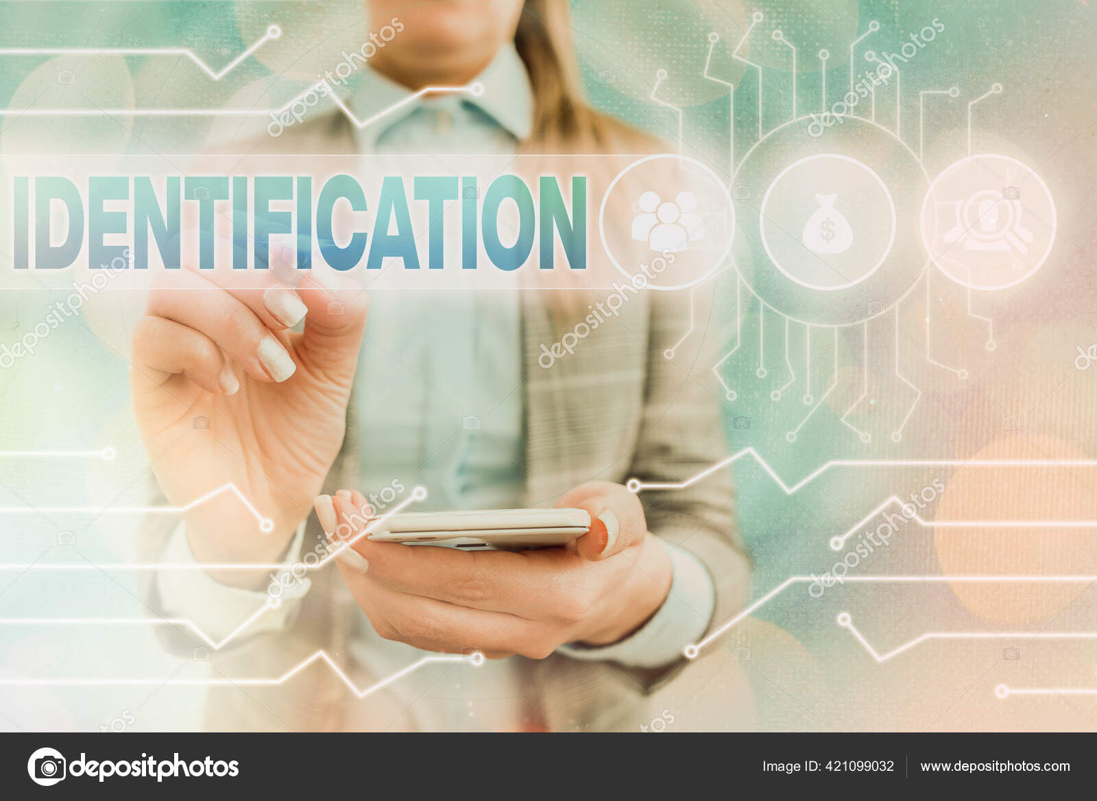 Text sign showing Identification. Conceptual photo proving an ...