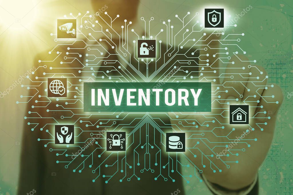 Escribir nota mostrando Inventario. Foto de negocios mostrando la lista ...