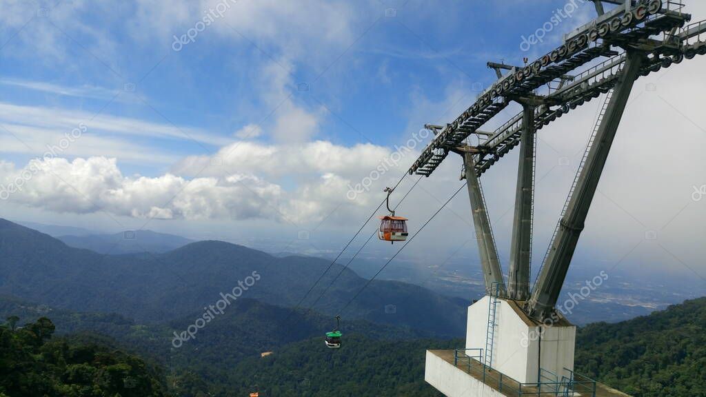Genting Skyway es un teleférico que sirve a Genting Highlands, ubicado ...