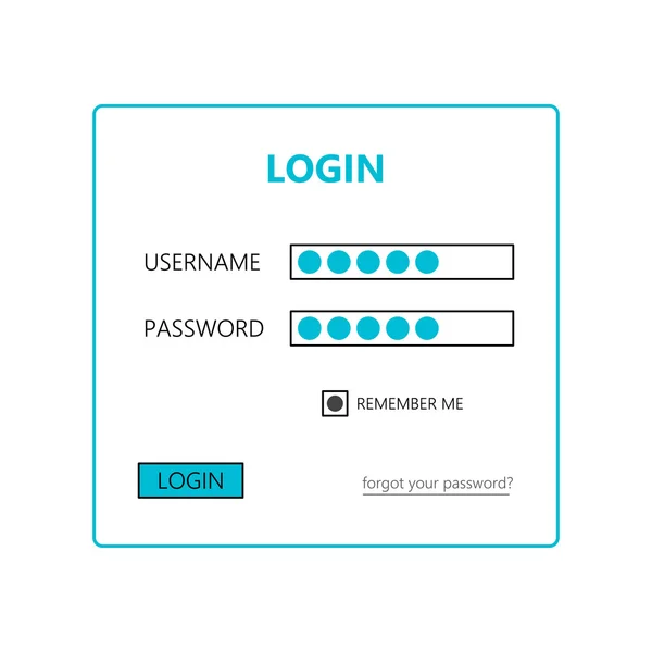 Login form Stock Photos, Royalty Free Login form Images | Depositphotos