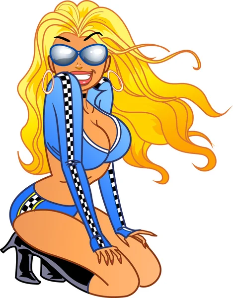 ᐈ Hot Rods And Hot Chicks Stock Vectors Royalty Free Hot Babe