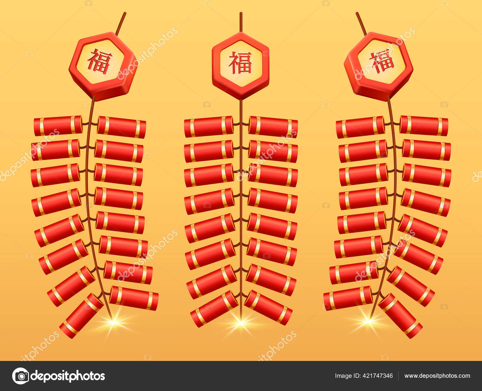 Chinese Firecracker Vector