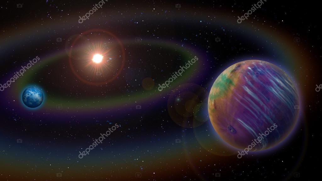 Alien Solar System Stock Photo by ©Suljo 61937657