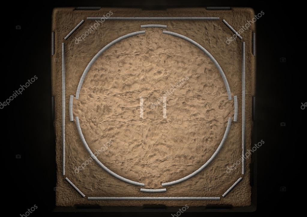 Sumo Ring Empty — Stock Photo © albund #119691690