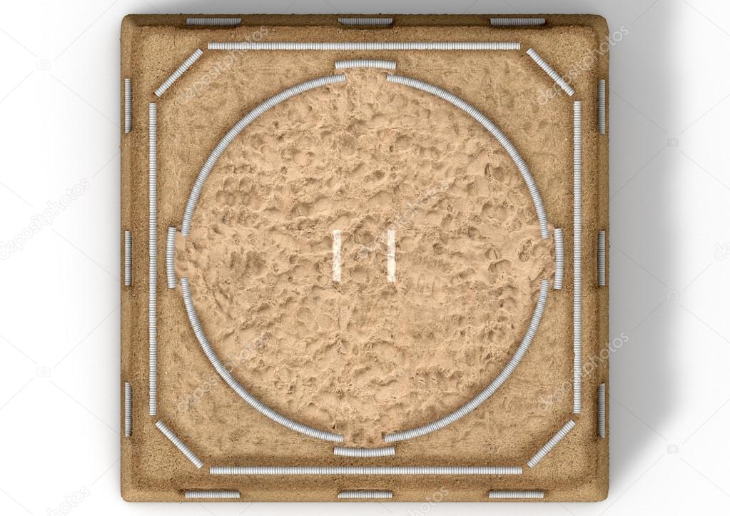 Sumo Wrestling Ring Stock Photo by ©albund 119692344