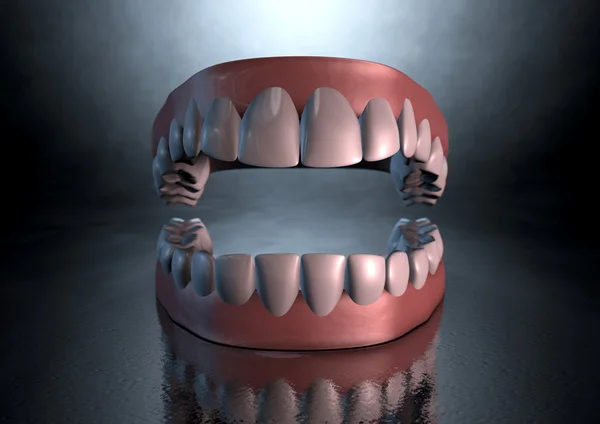 Dentists Drill And Teeth — Stock Photo © albund #76341969