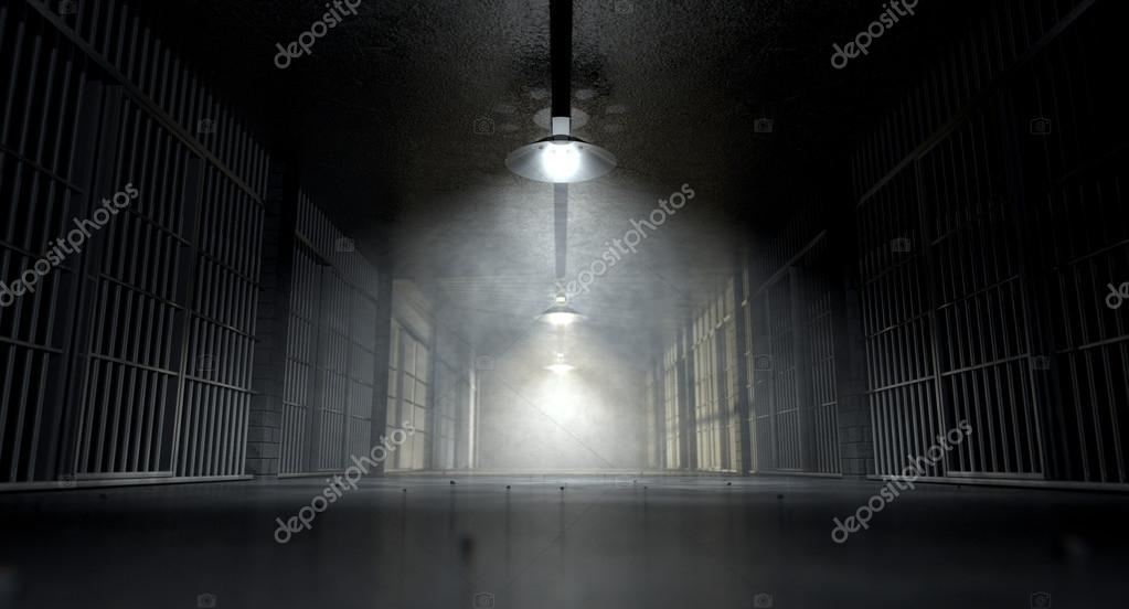 Jail Corridor And Cells Stock Photo by ©albund 58322019
