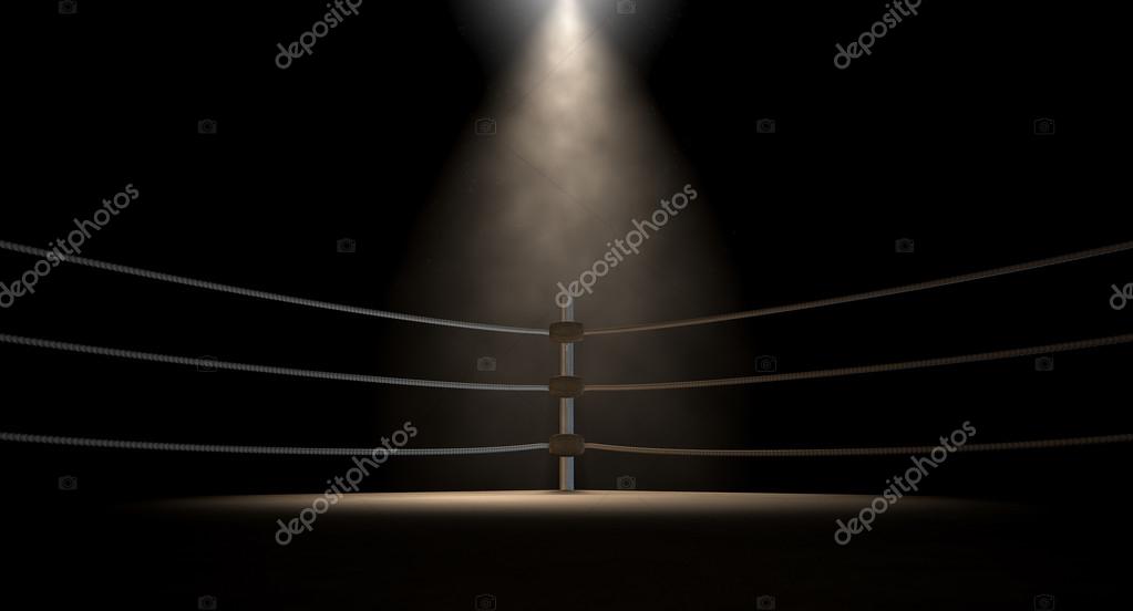 Boxing Ring Corner Drawing