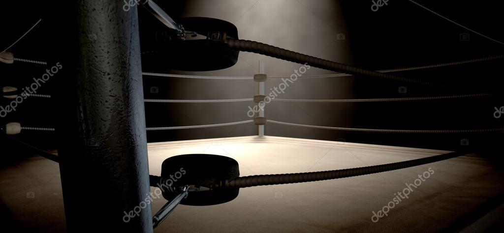 Boxing Ring Corner Wallpaper