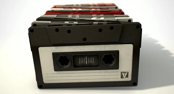 Stack Of Audio Cassette Tape Stock Photo by ©albund 39243141