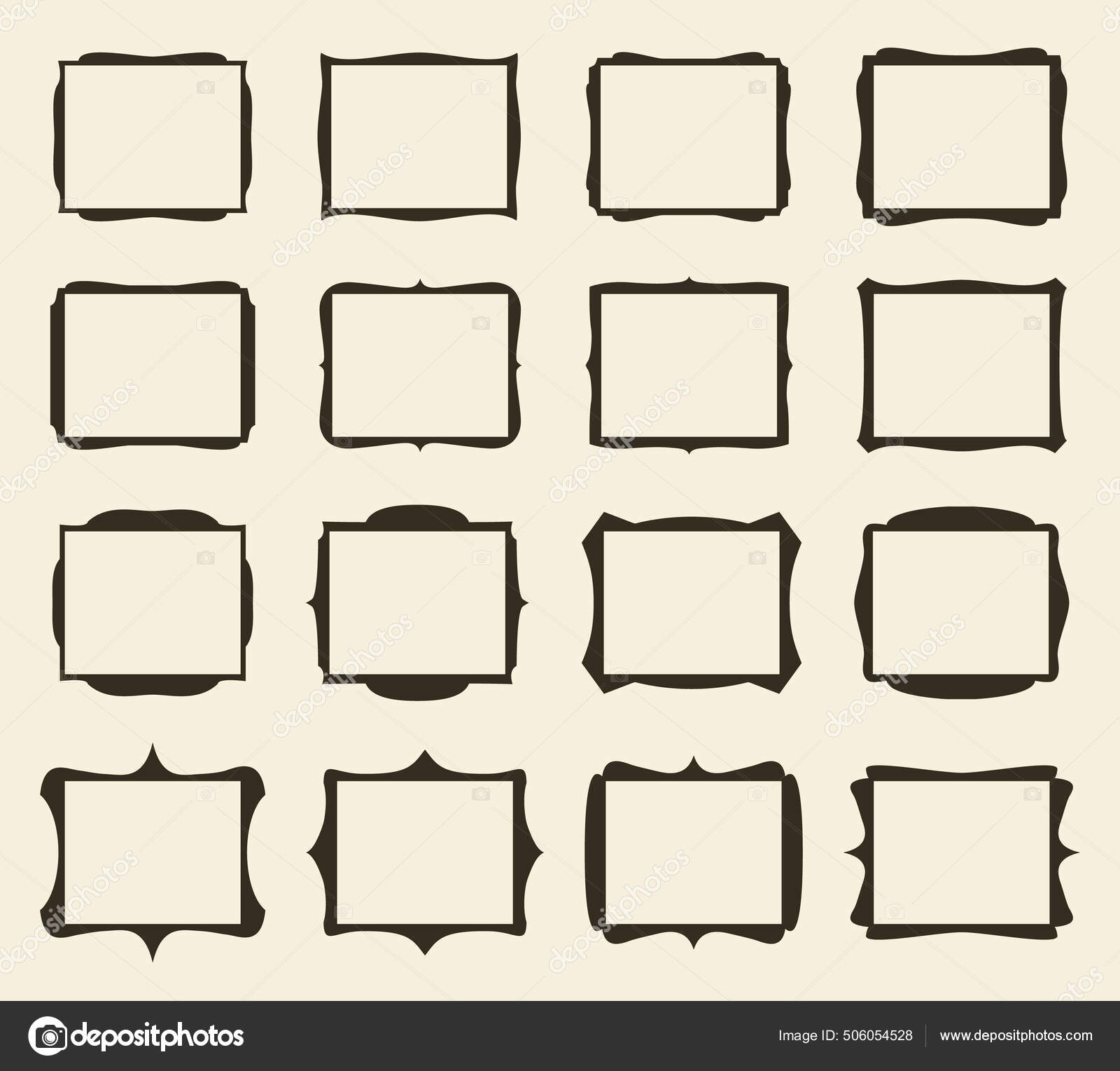 Simple Frames And Borders Black And White