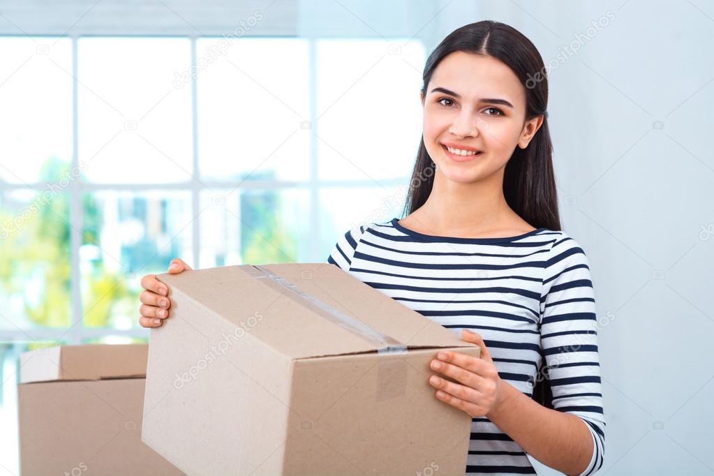 Nice concept for delivery service Stock Photo by ©dima_sidelnikov 102016386