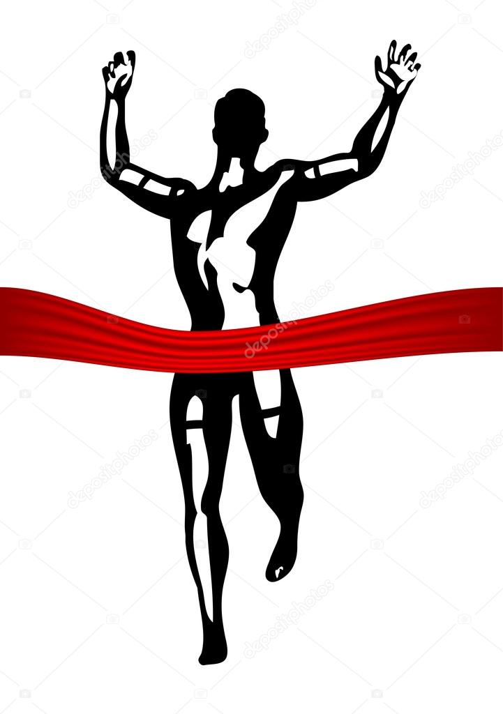 Marathon Finish Line Ribbon