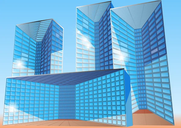 15,115,927 Glass building Vector Images | Depositphotos