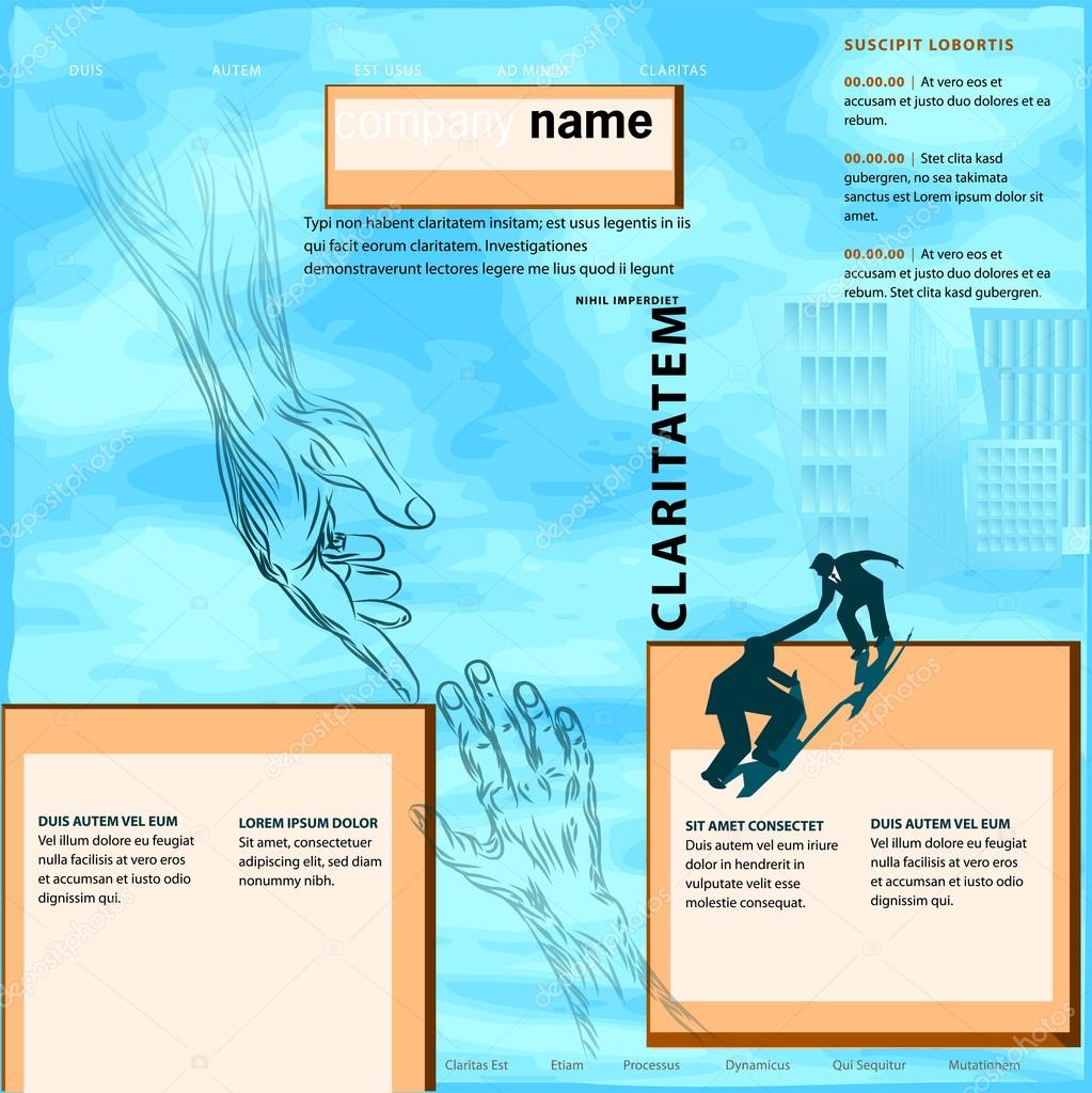 Business help template — Stock Vector © arkela #64545429