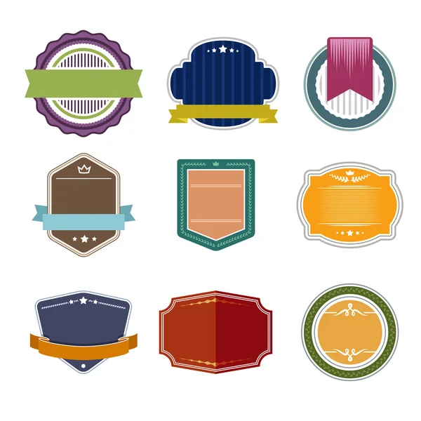Badges plat ontwerp fotos de stock, imágenes de Badges plat ontwerp sin ...