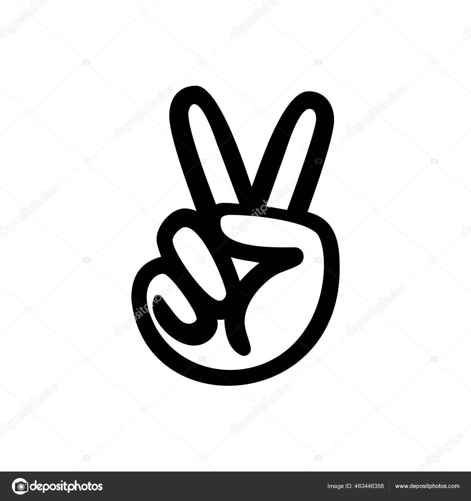 Logotipo Do Dedo Da Vitoria Melhor HUD De 5 Dedos No Free Fire