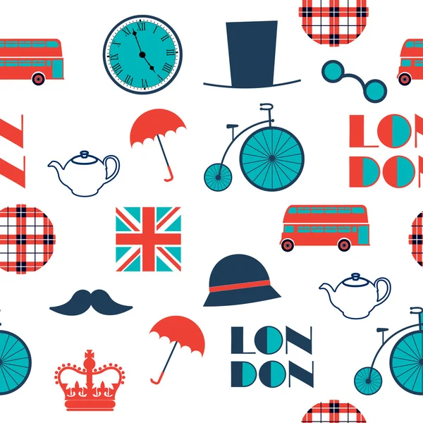 Hand drawn english pattern Stock Vector Image by ©yuyula #66502029