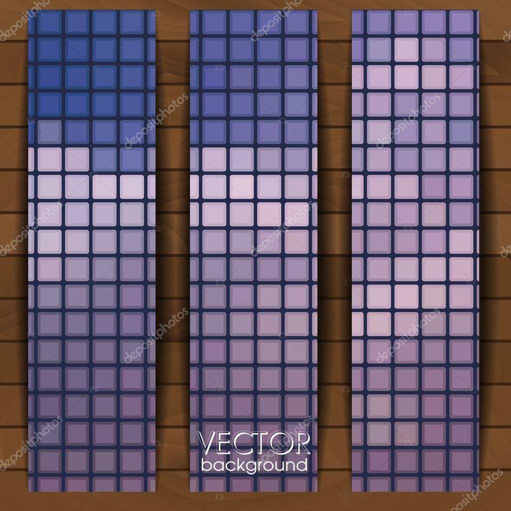 Mosaic Tiles Texture Background Stock Vector by ©HelenStock 61290733