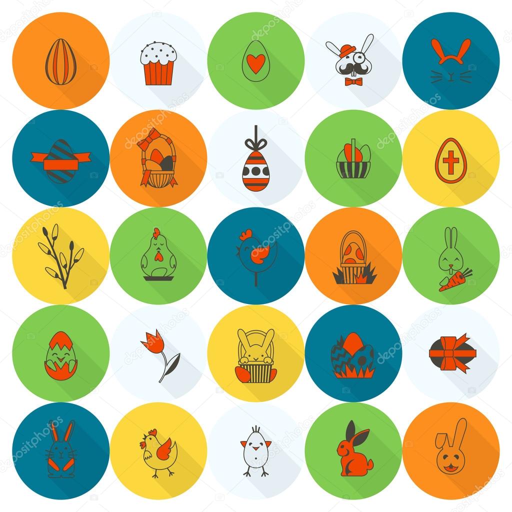 Ikon Paskah Perayaan Vektor Stok oleh ©HelenStock 69676755