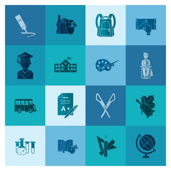 School and Education Icons Stock Vector by ©HelenStock 83293666