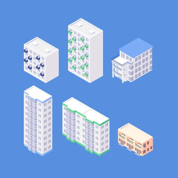 100,000 Isometric buildings Vector Images | Depositphotos