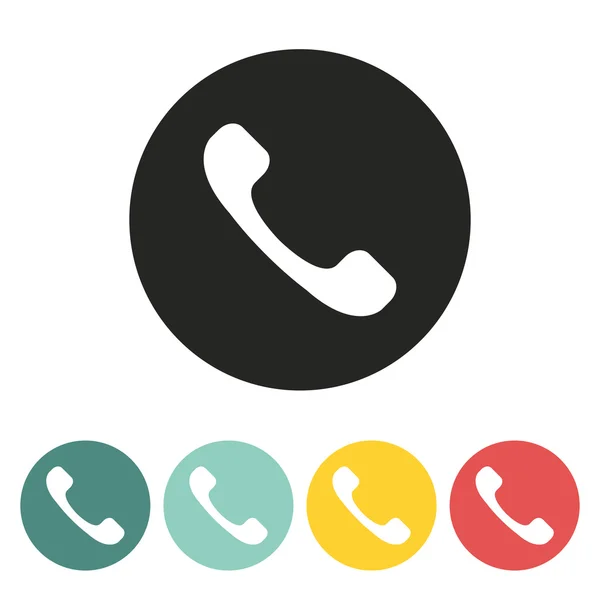 Icona di cornetta telefonica — Vettoriale Stock #54183141