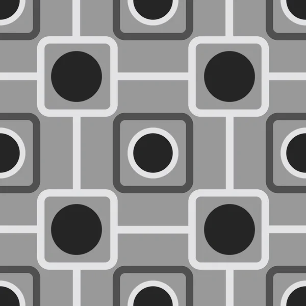 Seamless pattern with rounded squares - Stock Image - Everypixel
